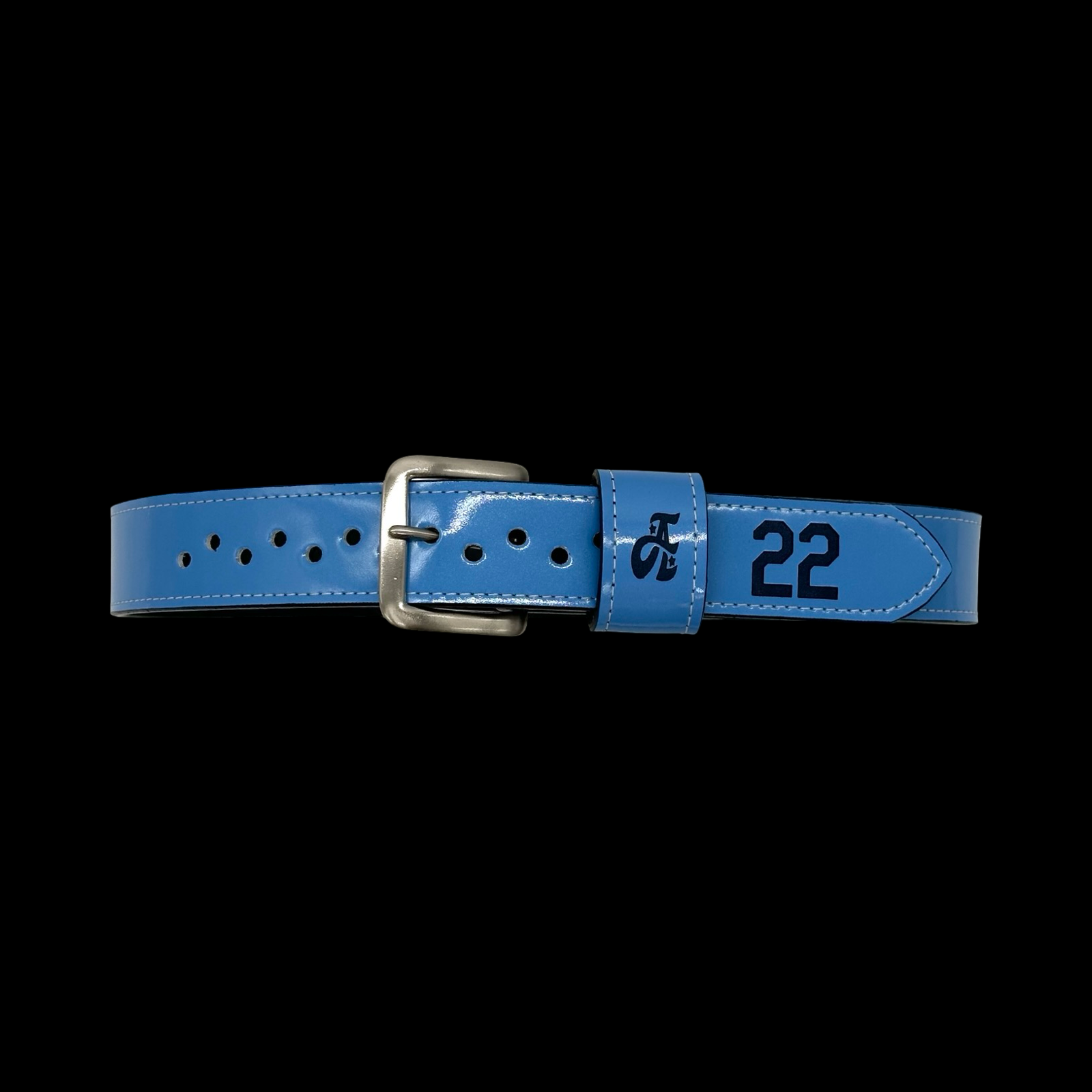 Arizona Elite Baseball Belt - Powder Blue • Pioneer Fit