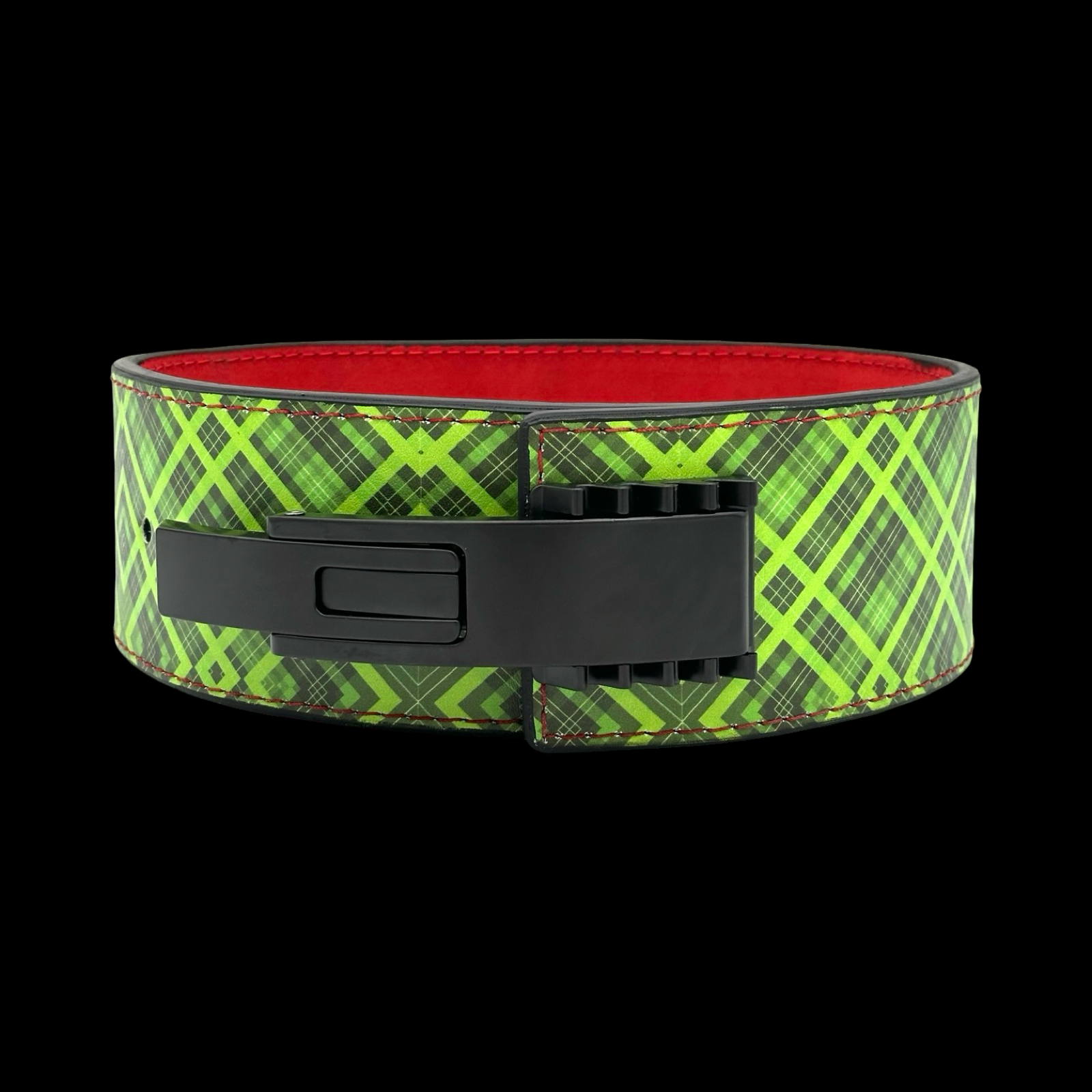 4" 10mm Green Wrapping Paper Lever Belt • Pioneer Fit