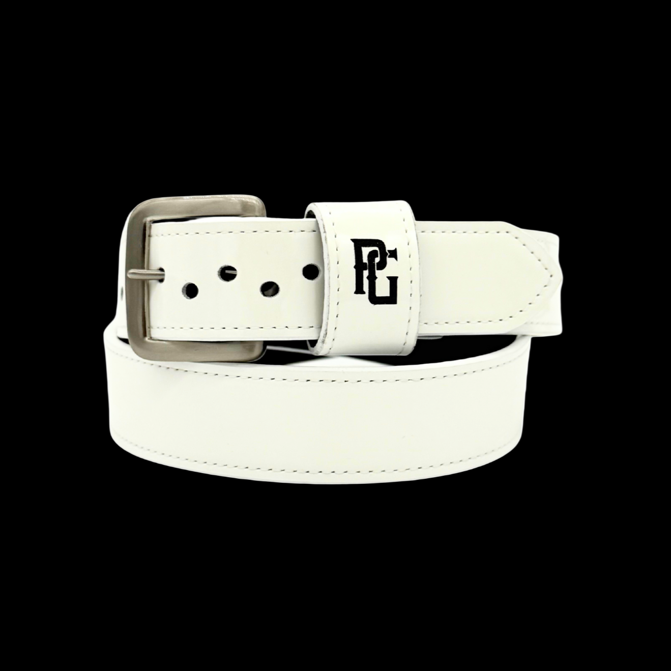 Pioneer Fit x Perfect Game White Baseball Belt • Pioneer Fit