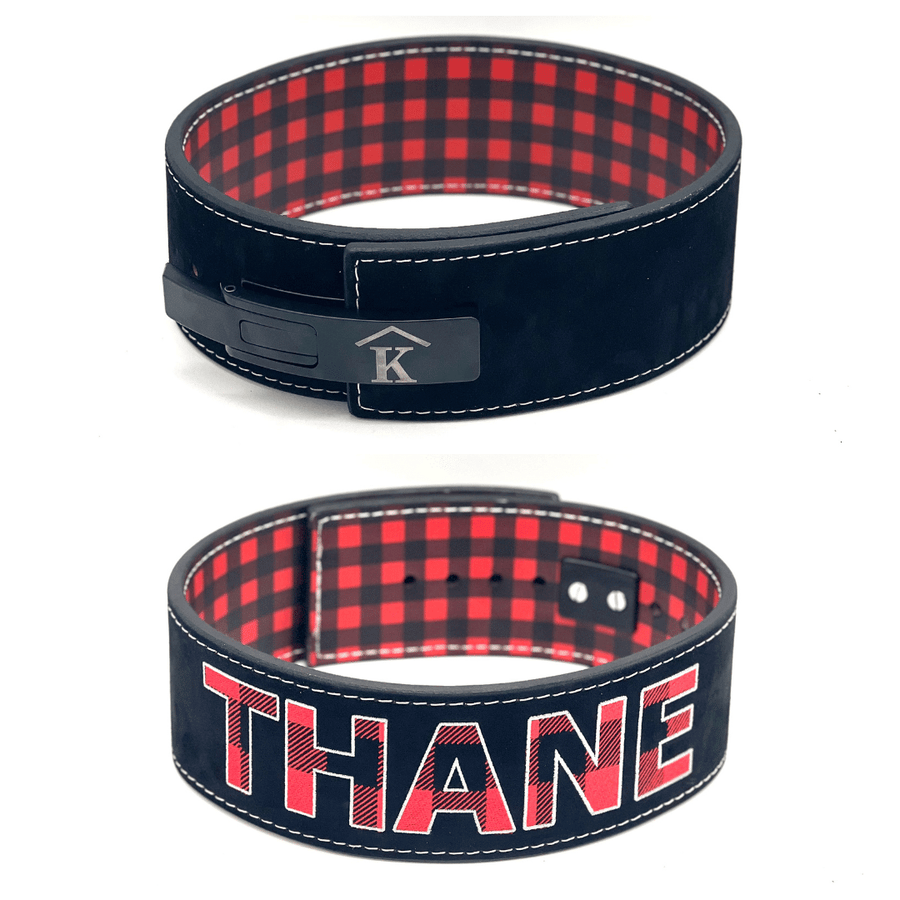 Start designing your custom weight lifting belt • Pioneer Fit