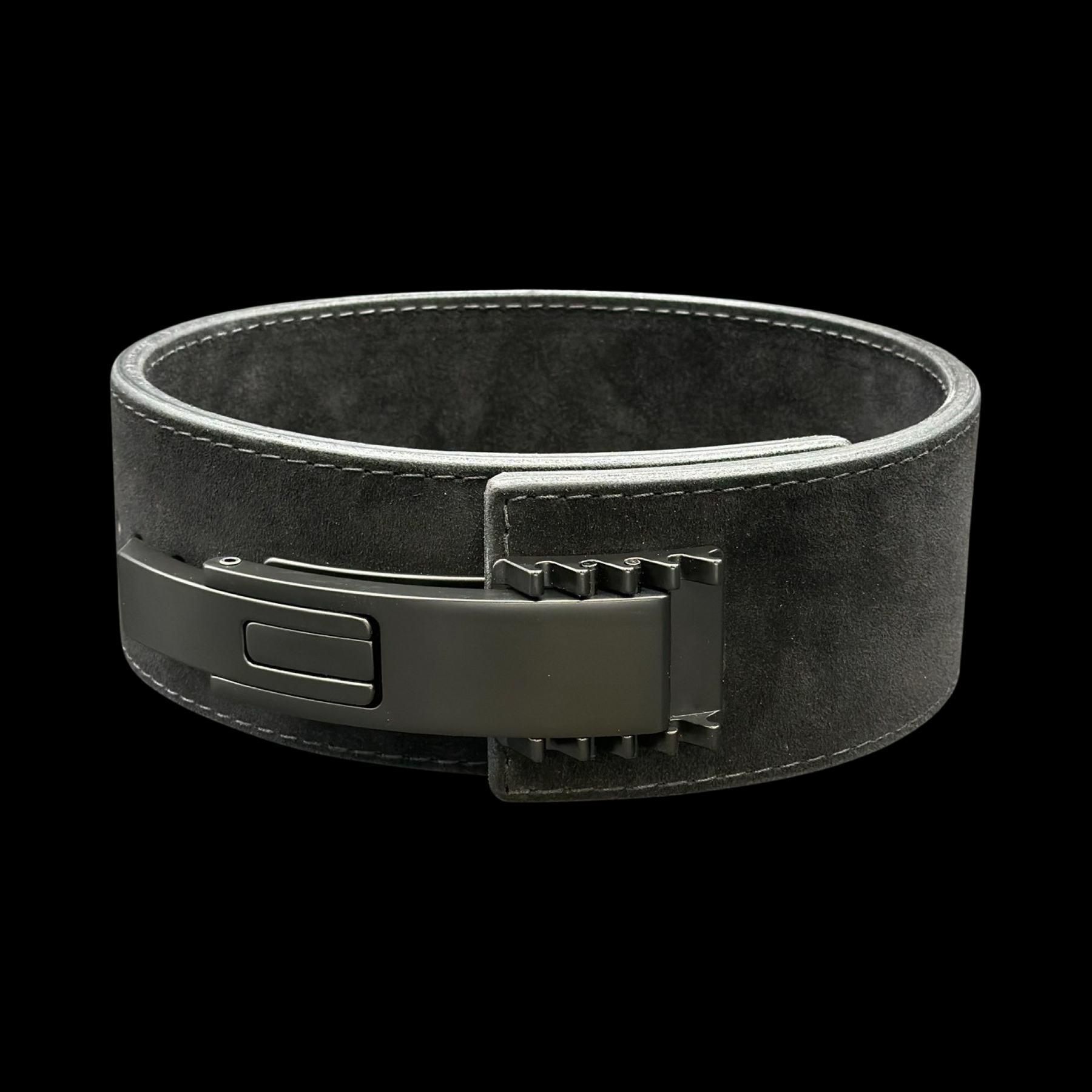 Stock 4" 10mm Double Suede Lever Weight Belt • Pioneer Fit